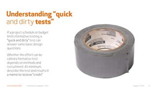 Components To Medical Device Usability Testing Success PPT