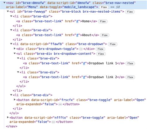 solved menu builder structure not a11y complaint possible qol 28
