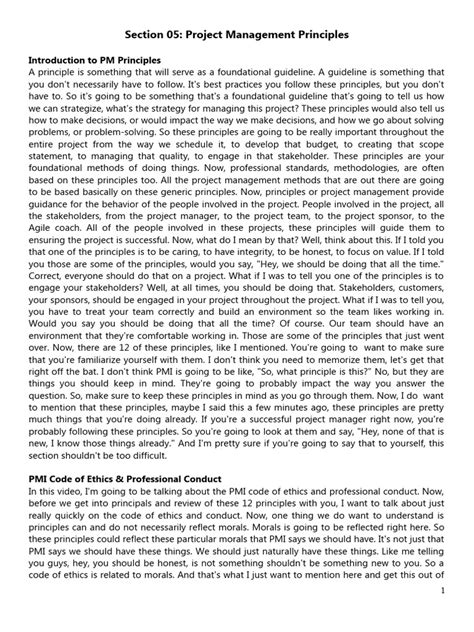 Project Management Principles Pdf Leadership Project Management