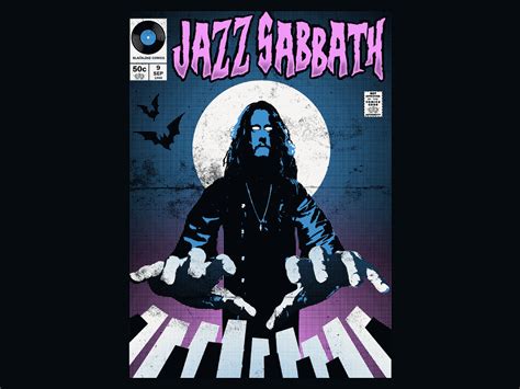 Comic Shirt Jazz Sabbath