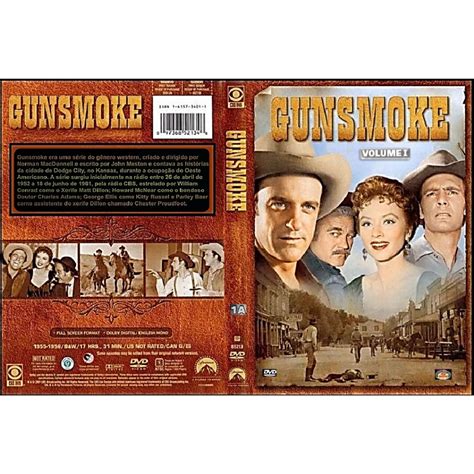 Dvd Box Série Gunsmoke Vol I Raríssimo 12dvds Shopee Brasil
