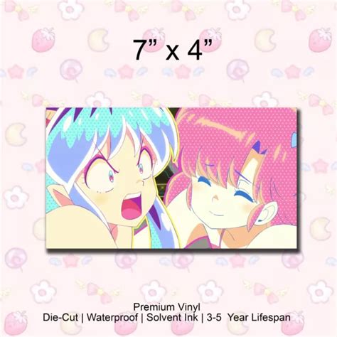 Angry Anime Bumper Sticker Vinyl Decal Silly Anime Girls Kawaii Decal