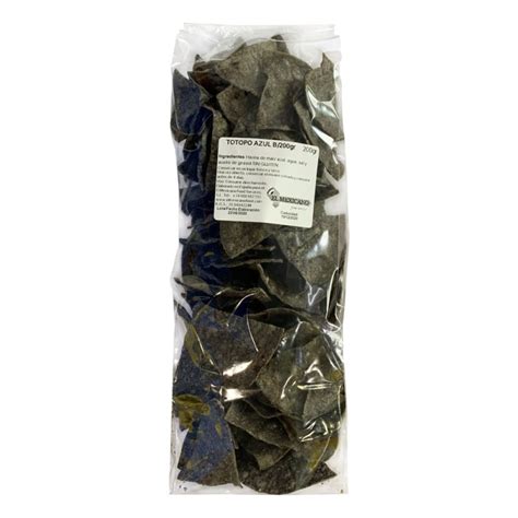 Totopo Artesanal Azul 200g