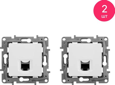 Розетка компьютерная Legrand Легранд Etika Rj45 5е Utp механизм