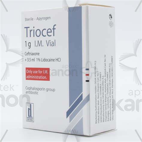 Triosef 1 q N1 Aptekonline.az - onlayn aptek