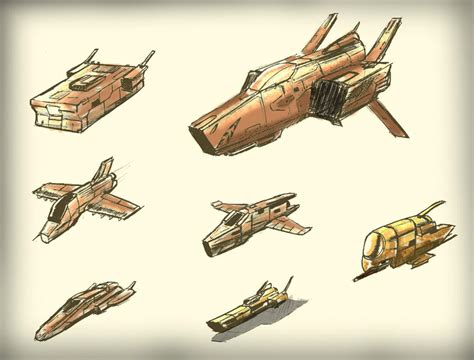 Spaceship Sketch By Max Cccp On Deviantart