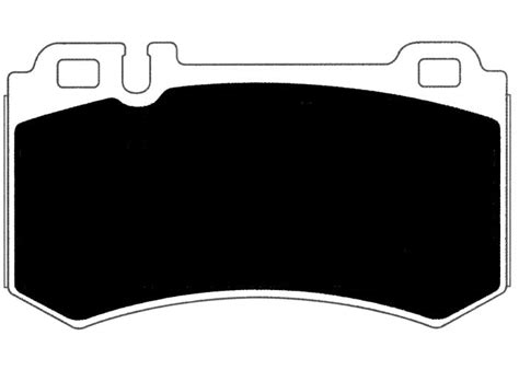 Mercedes Porterfield R4 S High Performance Street Brake Pad Set