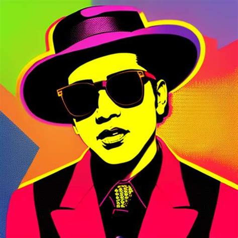 Pop Art Bruno Mars Midjourney Prompt Quanta Intelligence