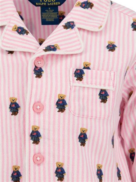 Diy Teddy Bear Shirt For Girls Cute Pajama Sets Pyjama Set Polo