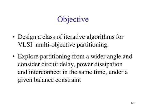 Ppt Simulated Evolution Algorithm For Multi Objective Vlsi Netlist Bi
