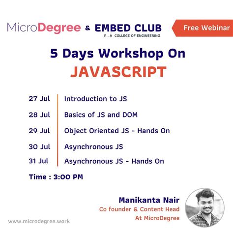 microdegree on linkedin workshop javascript microdegree