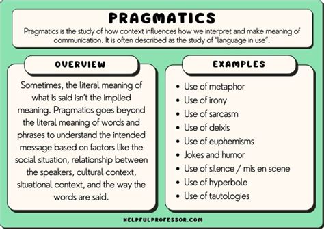 15 Pragmatics Examples 2025