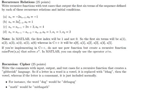Solved Please Use MATLAB To Solve The Following Problems Chegg Com