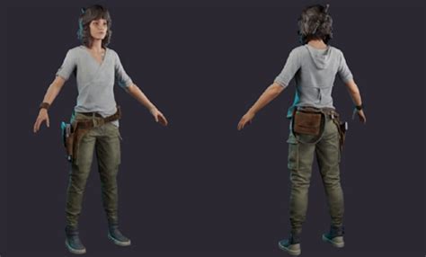 Create Port Your 3d Model 3d Character Player Model For Gmod Vrchat
