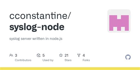GitHub Cconstantine Syslog Node Syslog Server Written In Node Js