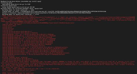 Macos Mysql Python Is Not Supported In Python 3 Stack Overflow
