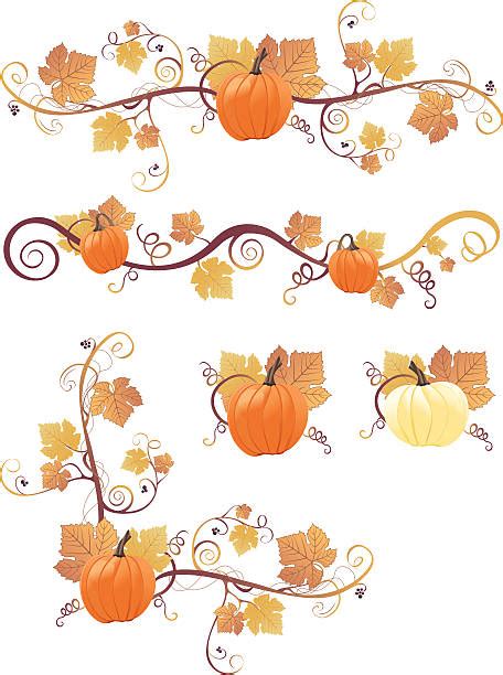 Pumpkin Vine Pattern