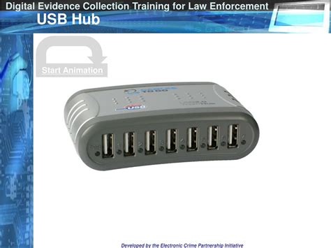PPT Effortless USB Hub Animation Start Guide PowerPoint Presentation ID