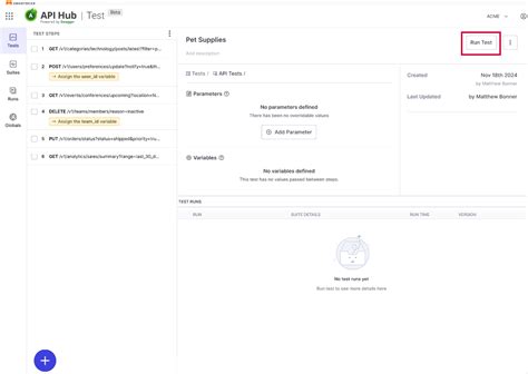 How To Write Tests Api Hub Test Documentation