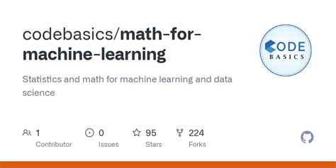 GitHub Codebasics Math For Machine Learning Statistics And Math For Machine Learning And Data