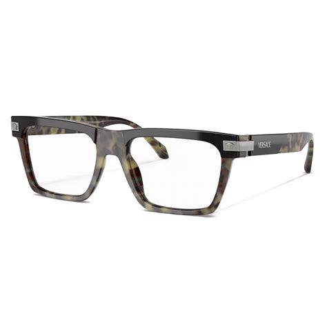 Versace Classic Top Special Project Optical Glasses Havana Black