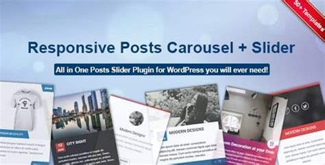 responsive posts carousel pro for wordpress