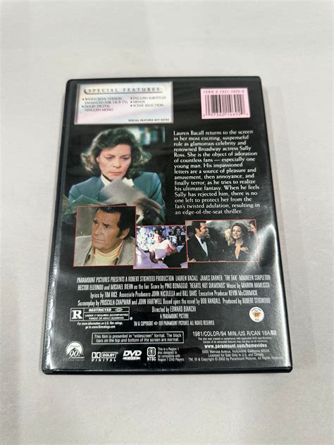 The Fan Dvd 1981 Widescreen Collection Lauren Bacall James Garner