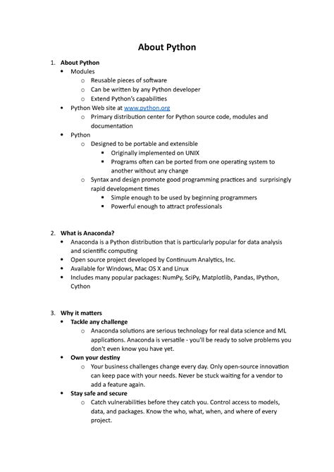 About Python About Python About Python Modules O Reusable Pieces Of