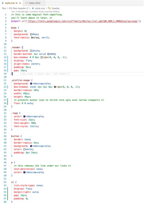 Flex03 Flex Header 2 Improve Solution For Conciseness · Issue 434