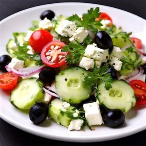 Easy Low Carb Diabetic Greek Cucumber Salad Recipe The Naked Diabetic