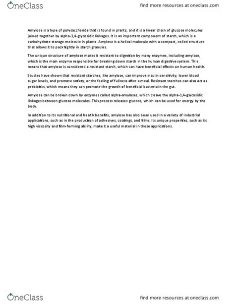 Bsc 2010c Lecture Notes Spring 2023 Lecture 1 Resistant Starch