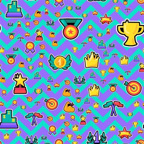 Premium Vector Awards Seamless Color Vector Zigzag Pattern
