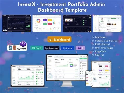 Investment Portfolio Admin Dashboard Artofit