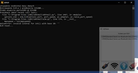 Cant Connect Over Bt Elm327 Invalid Literal For Int With Base 10