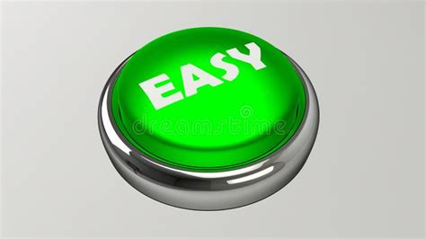 Illustration De Rendu Du Bouton Poussoir 3d Illustration Stock Illustration Du Poussée Prise