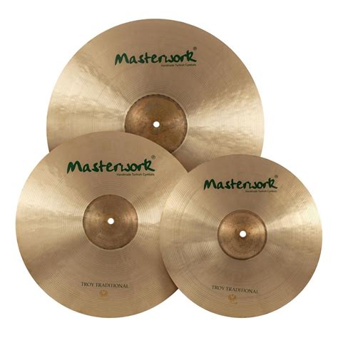 Masterwork Troy Traditional Cymbal Set Basic At Gear4music