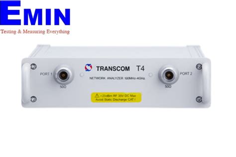 transcom t4 2 port usb vector network analyzer 100mhz~4ghz emin mm