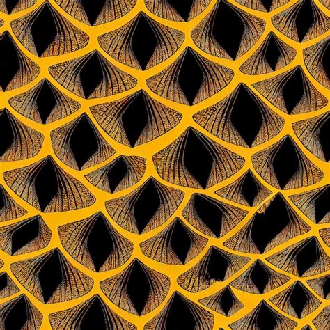 Premium Photo Dragon Scale Pattern Seamless Design D Illustrated