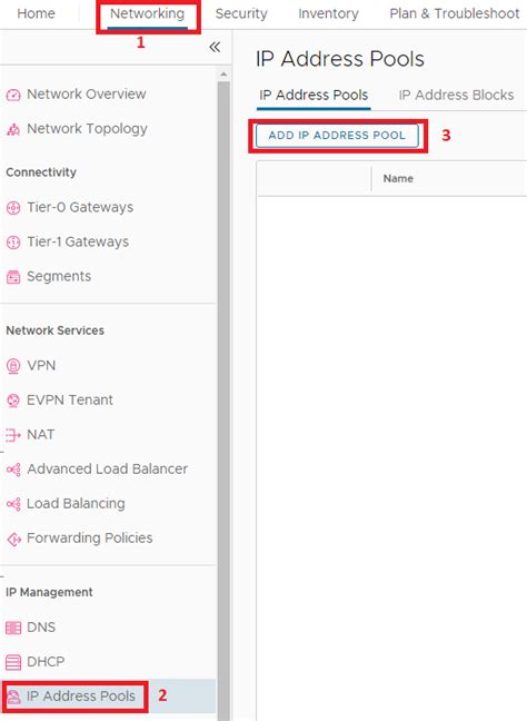 Add Ip Address Pools