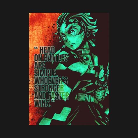 Quotes From Tanjiro Kamado Demon Slayer T Shirt Teepublic