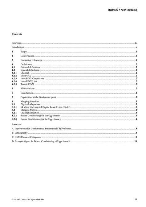 ISO IEC 17311 2000 Information Technology Telecommunications And Information Exchange Between