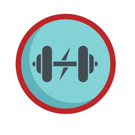 Dumbbell Icon Gym Sport Symbol Exercise Sign For Web And Mobile Ui Design Fitness Apps