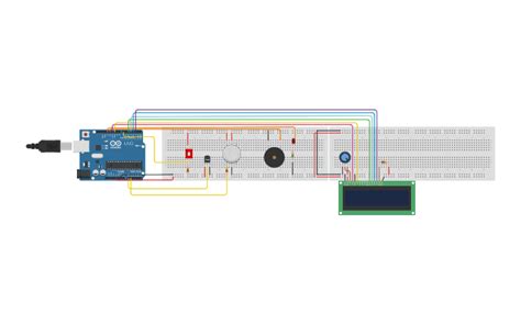 Circuit Design Projeto Alarme De Incêndio Tinkercad