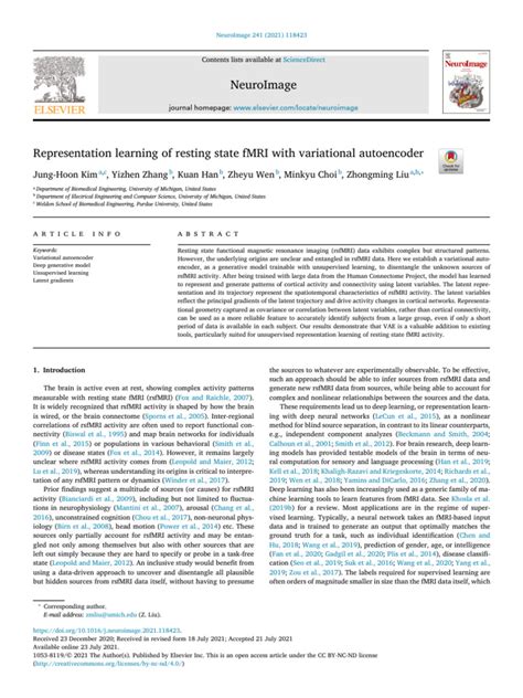 Fmri Vae Pdf Principal Component Analysis Applied Mathematics