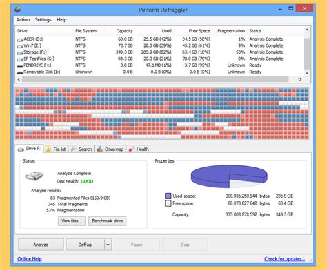 Free Smart Defraggler For Windows SSD And Hard Disk