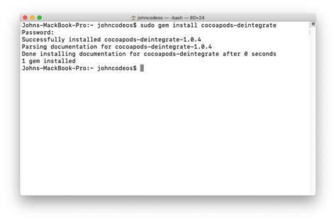 how to remove cocoapods from your ios project john codeos blog with