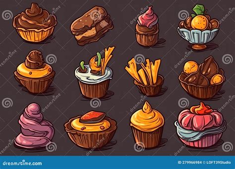 Generative AI Tiny Characters Among Huge Stock Illustration Illustration Of Paste Choco