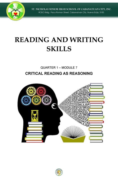 Module 7 Reading And Writing Skills Grade 11 St Nicholas Senior High