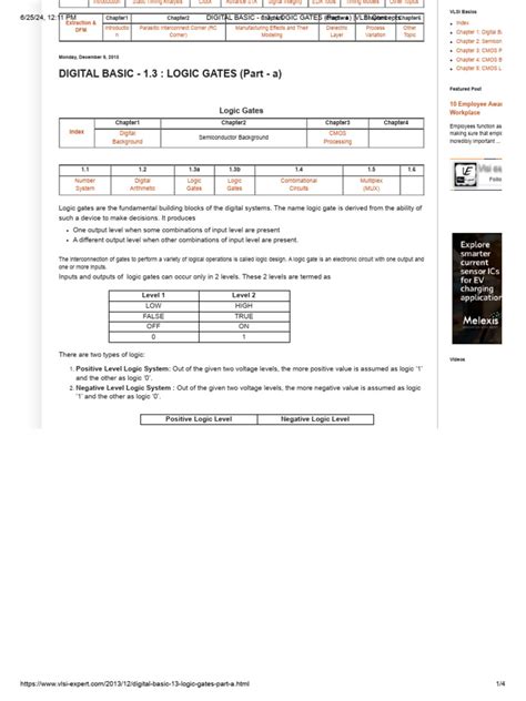 digital basic 1 3 logic gates part a vlsi concepts pdf