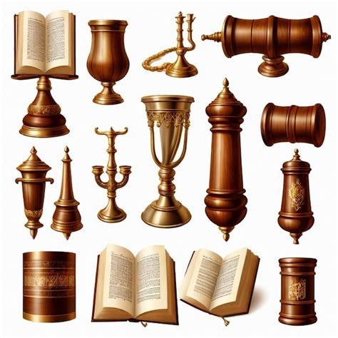 A Collection Of Different Types Of Brass And Brass Objects Premium Ai